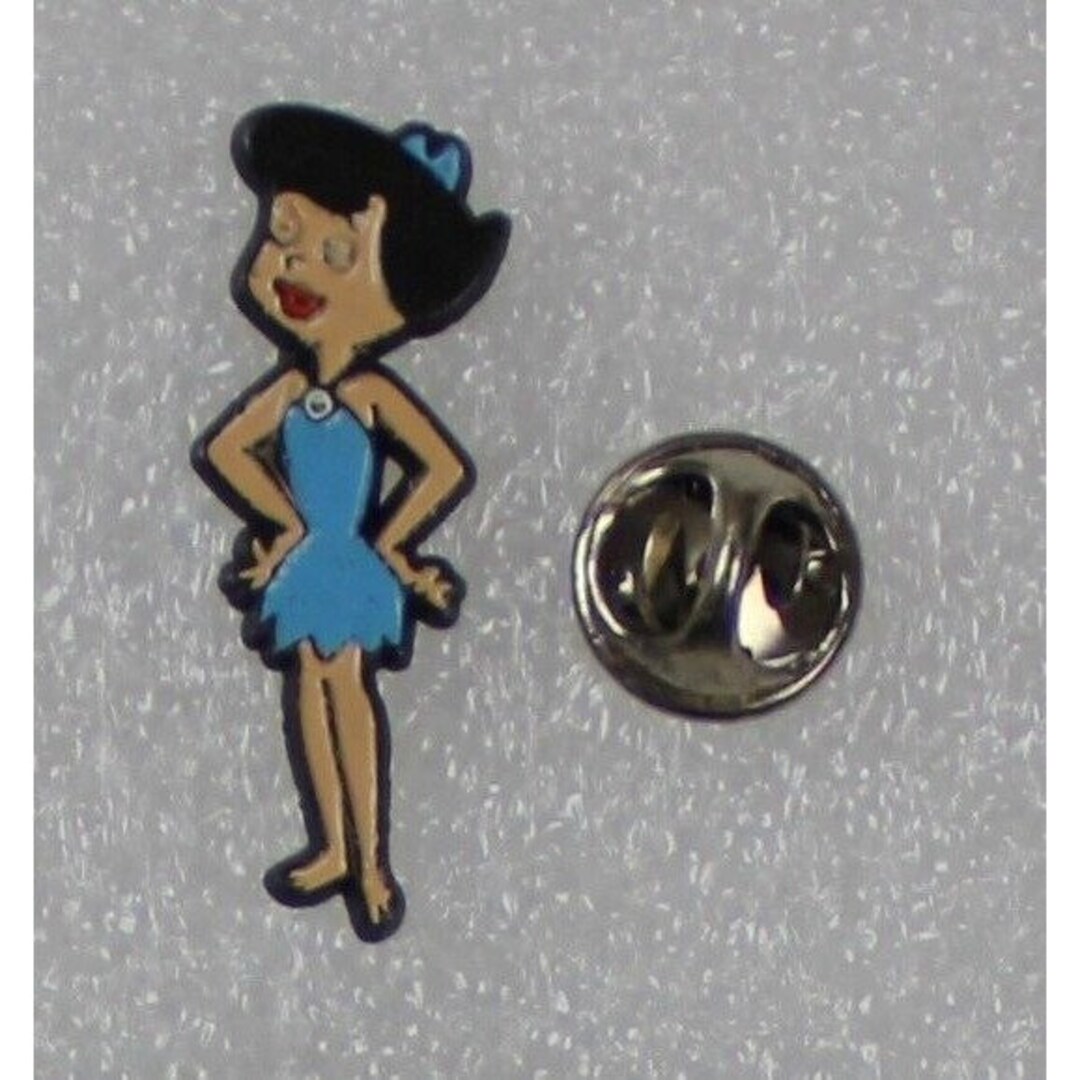 1994 BETTY RUBBLE Small Lapel Pin 1.3" (3.25 Cm.) the Flintstones Hanna-barbera - Etsy