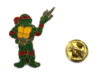1990s Teenage Mutant Ninja Turtles TMNT SHREDDER Lapel Pin | Etsy