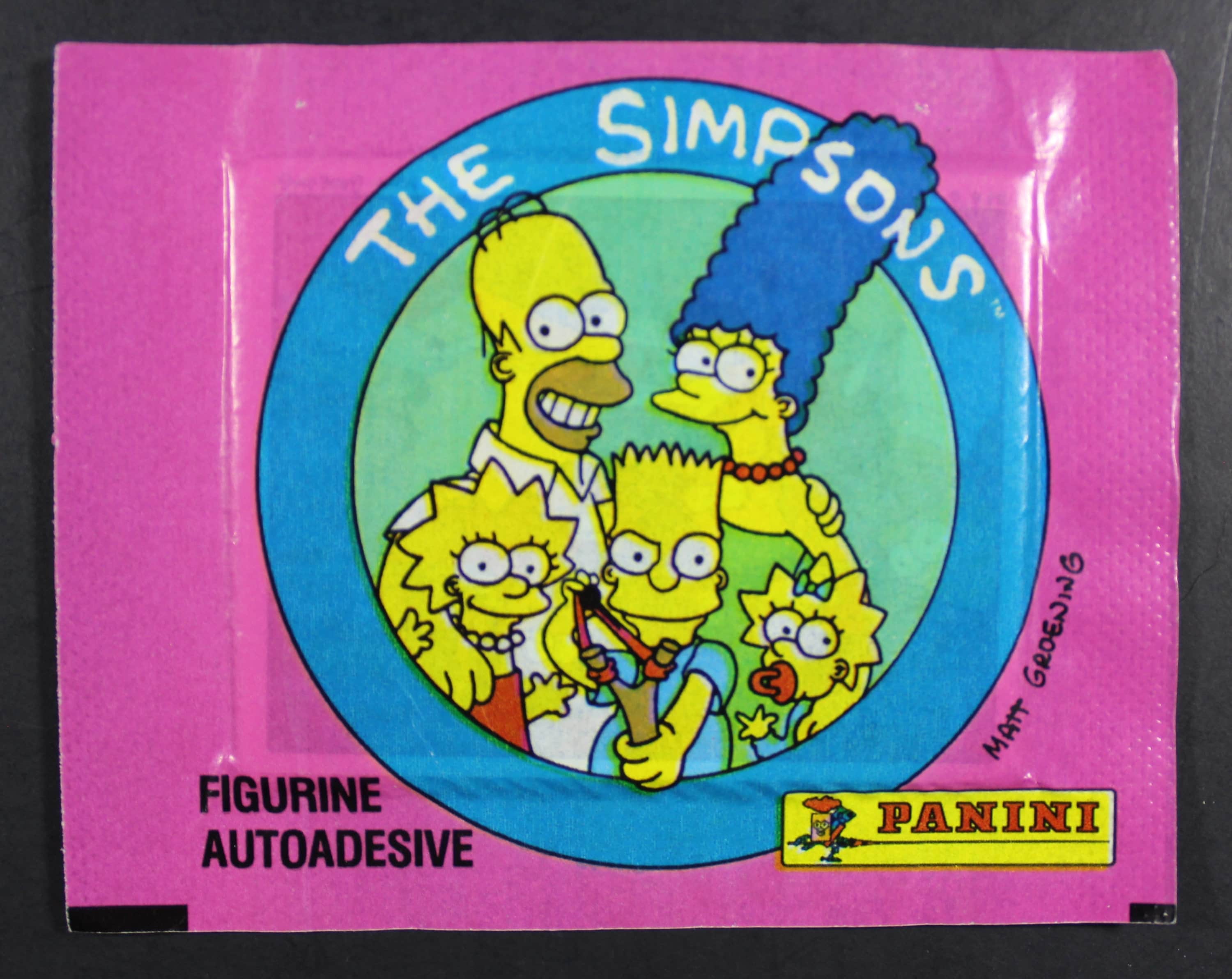 1991 THE SIMPSONS Sealed Trading Cards Pack European Vintage - Etsy Sweden