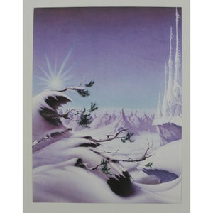 1991 RODNEY MATTHEWS Vintage Poster Stop the Slaughter 11.75" X 9" (30 ...