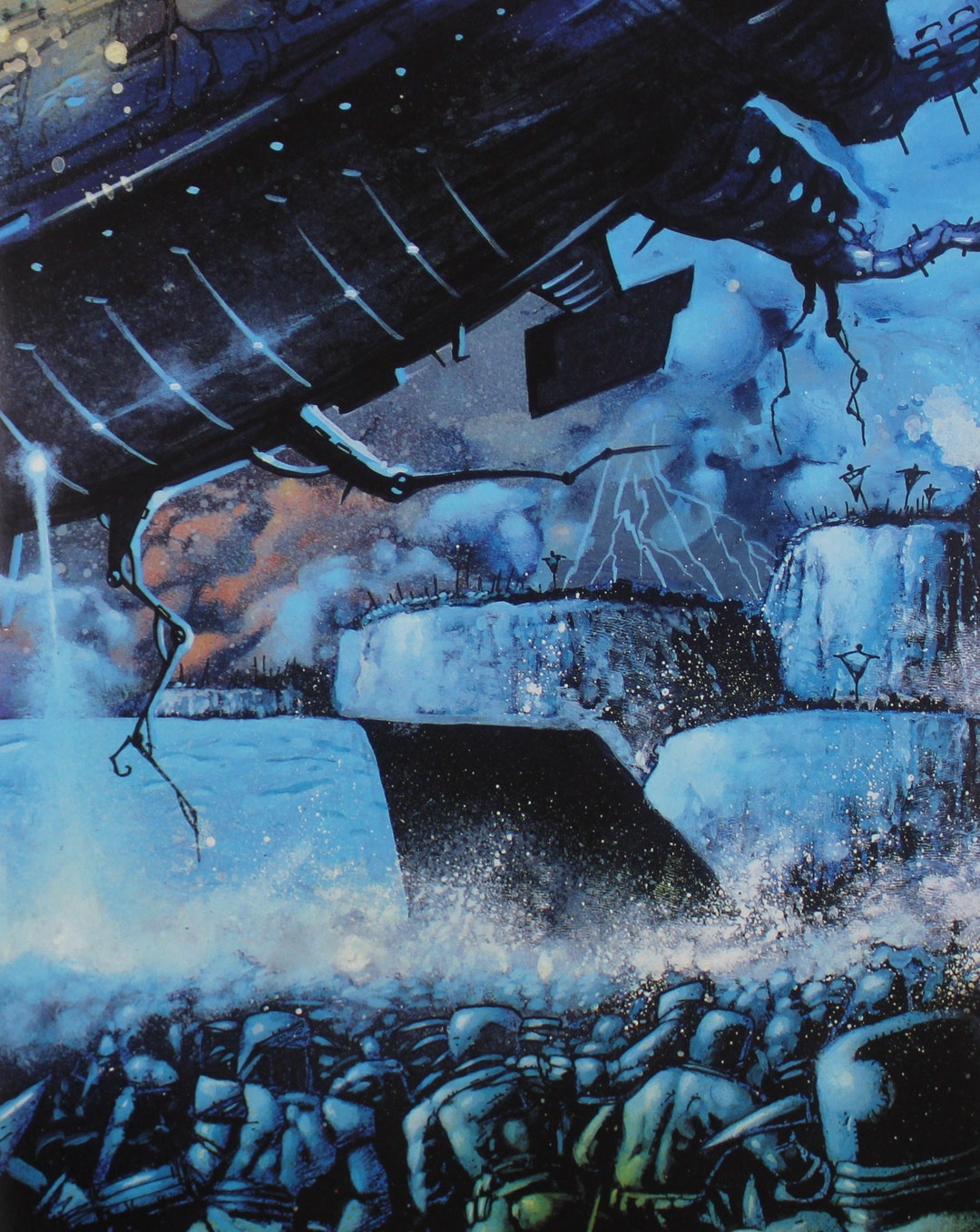 1998 SIMON BISLEY Original Vintage Poster 12" X 9" (30 X 23 Cm.) Heavy ...