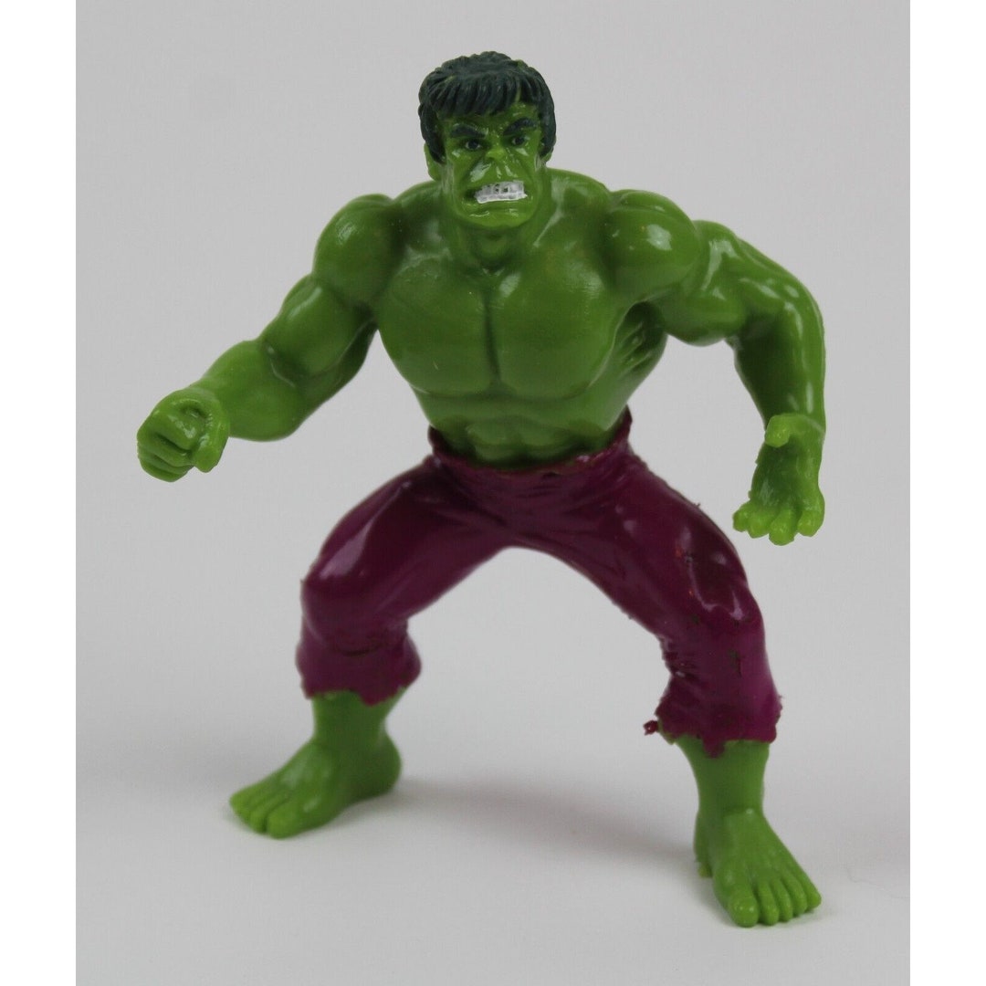 1996 THE HULK 4 PVC Figure Yolanda Marvel Vintage Spanish Bruce Banner ...