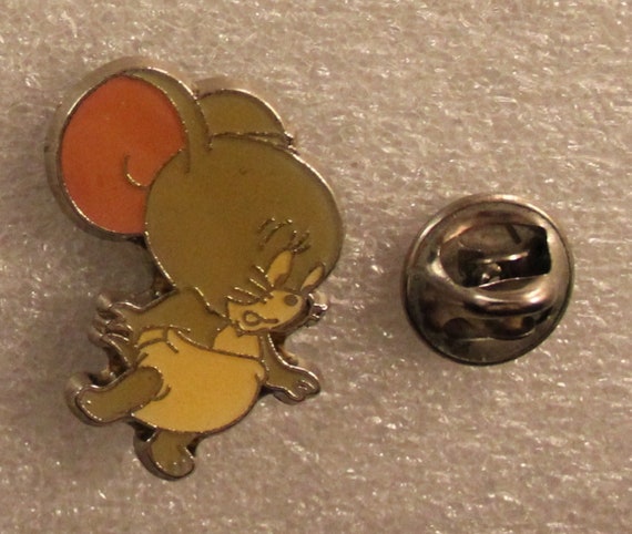 1990s TOM & JERRY Lapel Pin JERRY Hanna Barbera 2.5 X | Etsy