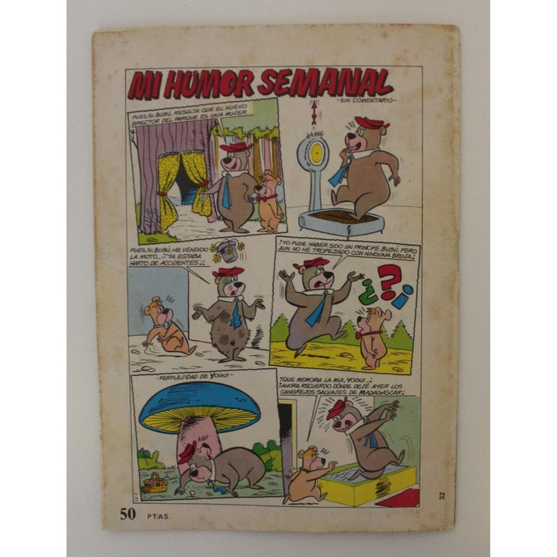 1984 RUFF & REDDY Book Spanish Vintage 18 X 13.5cm 7.25 - Etsy