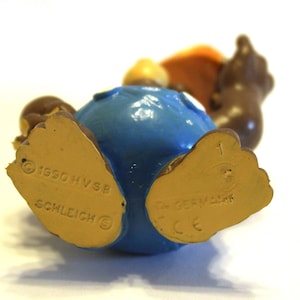 1990 Schleich Alfred J. Kwak 2" HENK the MOLE German Vintage PVC Figure ...