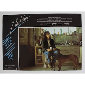1983 FLASHDANCE Movie Lobby Card J Beals, Nouri Original Vintage Spain ...