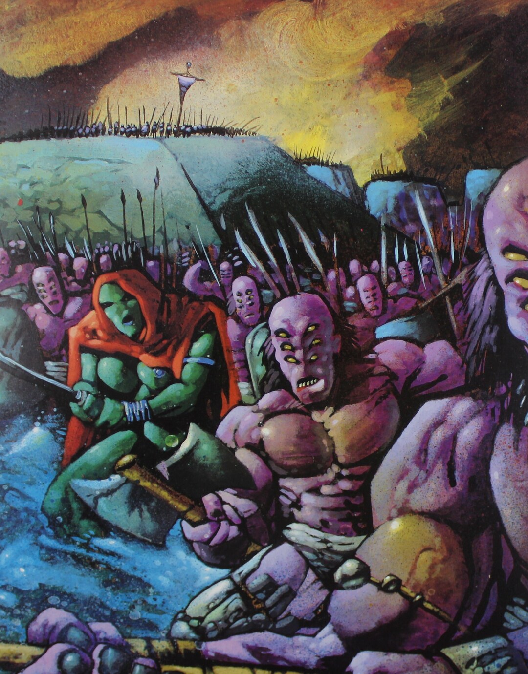 1998 SIMON BISLEY Original Vintage Poster 12" X 9" (30 X 23 Cm.) Heavy ...