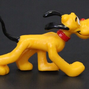 1990s PLUTO Dog PVC Figure by Bully Made in West Germany 7 Cm. 2.75 ...
