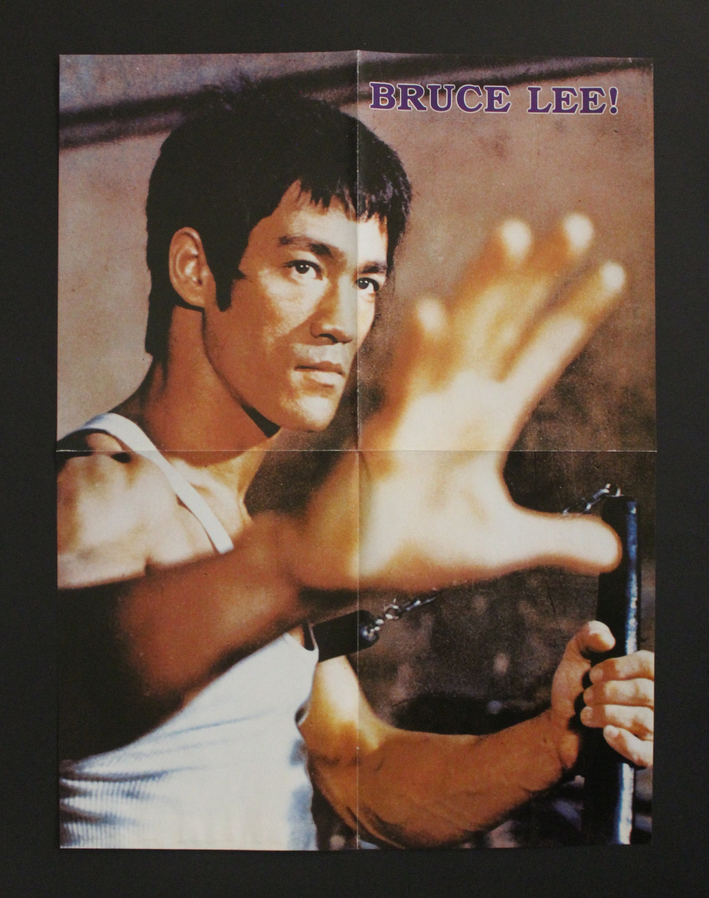 1987-88 BRUCE LEE Póster extraído de una revista 54.5 x 40.5 - Etsy México