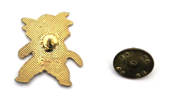 1986 Dragon Ball KID GOKU Lapel Pin - Vintage - 2 x … - Gem