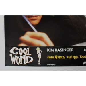 1992 COOL WORLD Movie Lobby Card Spain Vintage Pitt, Basinger, Ralph ...