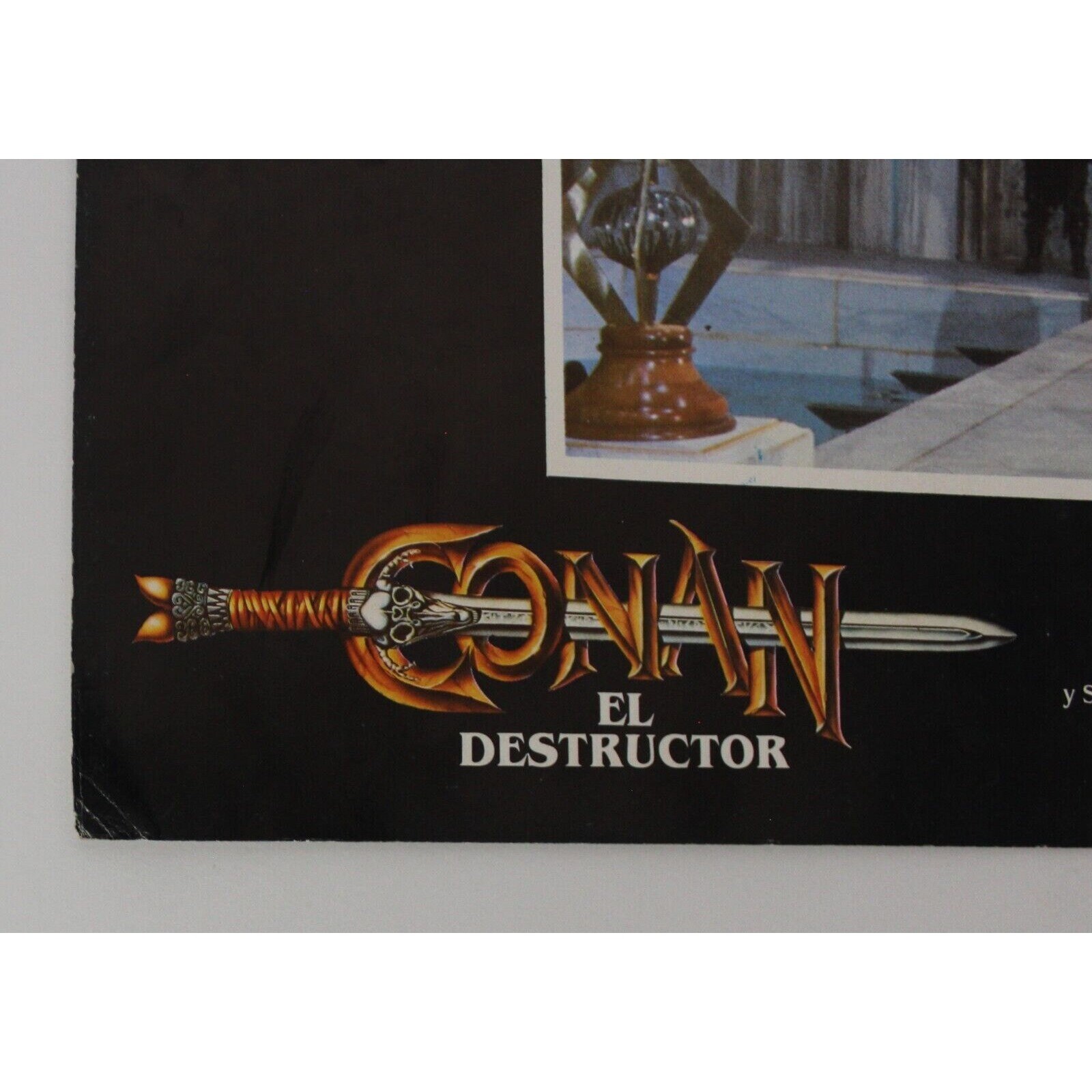 1984 CONAN the DESTROYER Lobby Card Originl Vintage Spain Bombaata 34 X ...