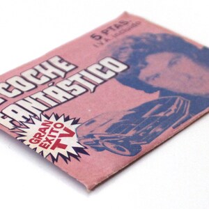 1982 KNIGHT RIDER Trading Cards Pack - Sealed Spanish Vintage Item ...