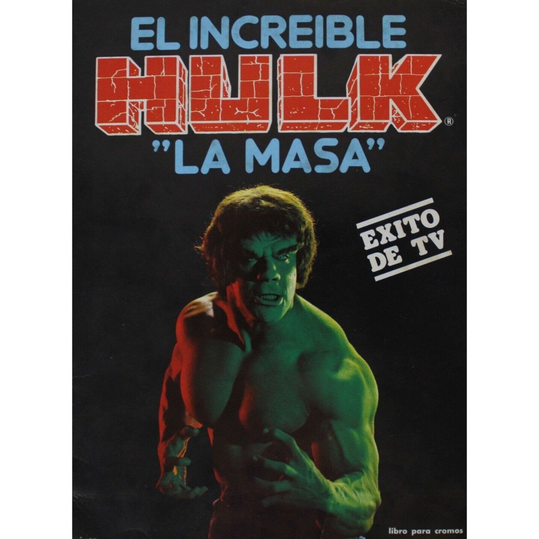 1981 THE INCREDIBLE HULK Album - 100% Complete - Spanish Vintage - 180 ...