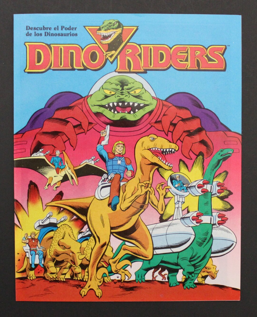 1988 Dino Riders MINI-COMIC (spanish Version) - Tyco / Comansi ...