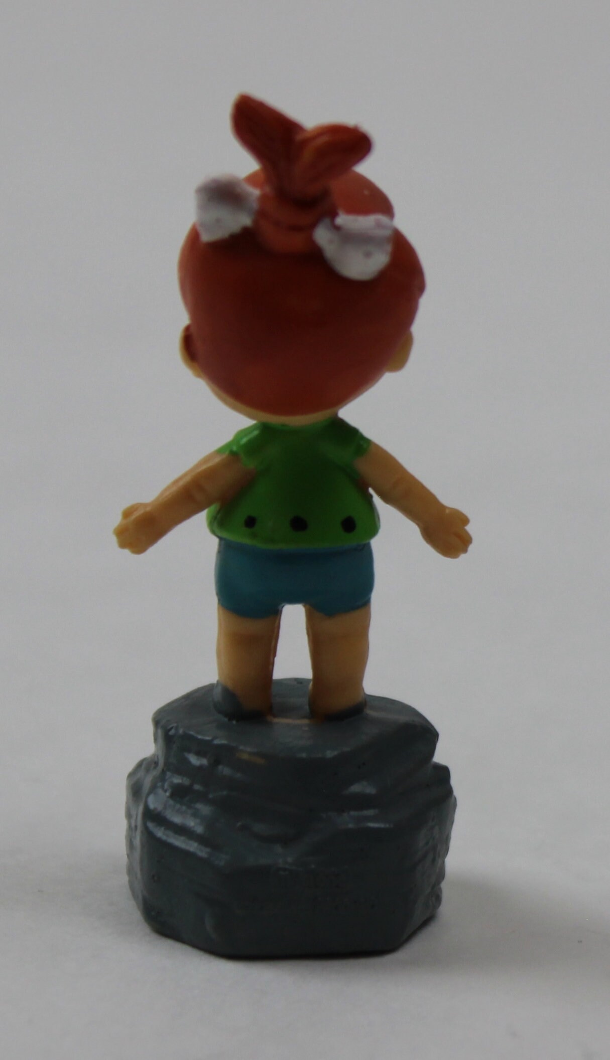 1990 The Flintstones PEBBLES PVC Figure with Rocky Stand | Etsy