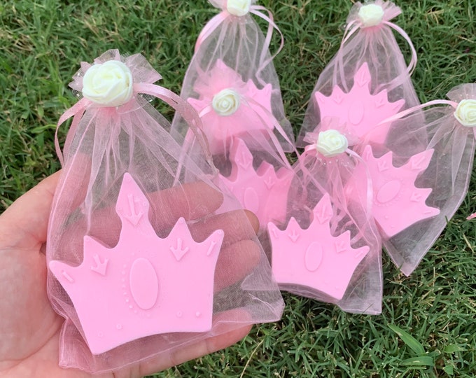 Princess Soap Favors, Princess Baby Girl Shower, Birthday Princess ...
