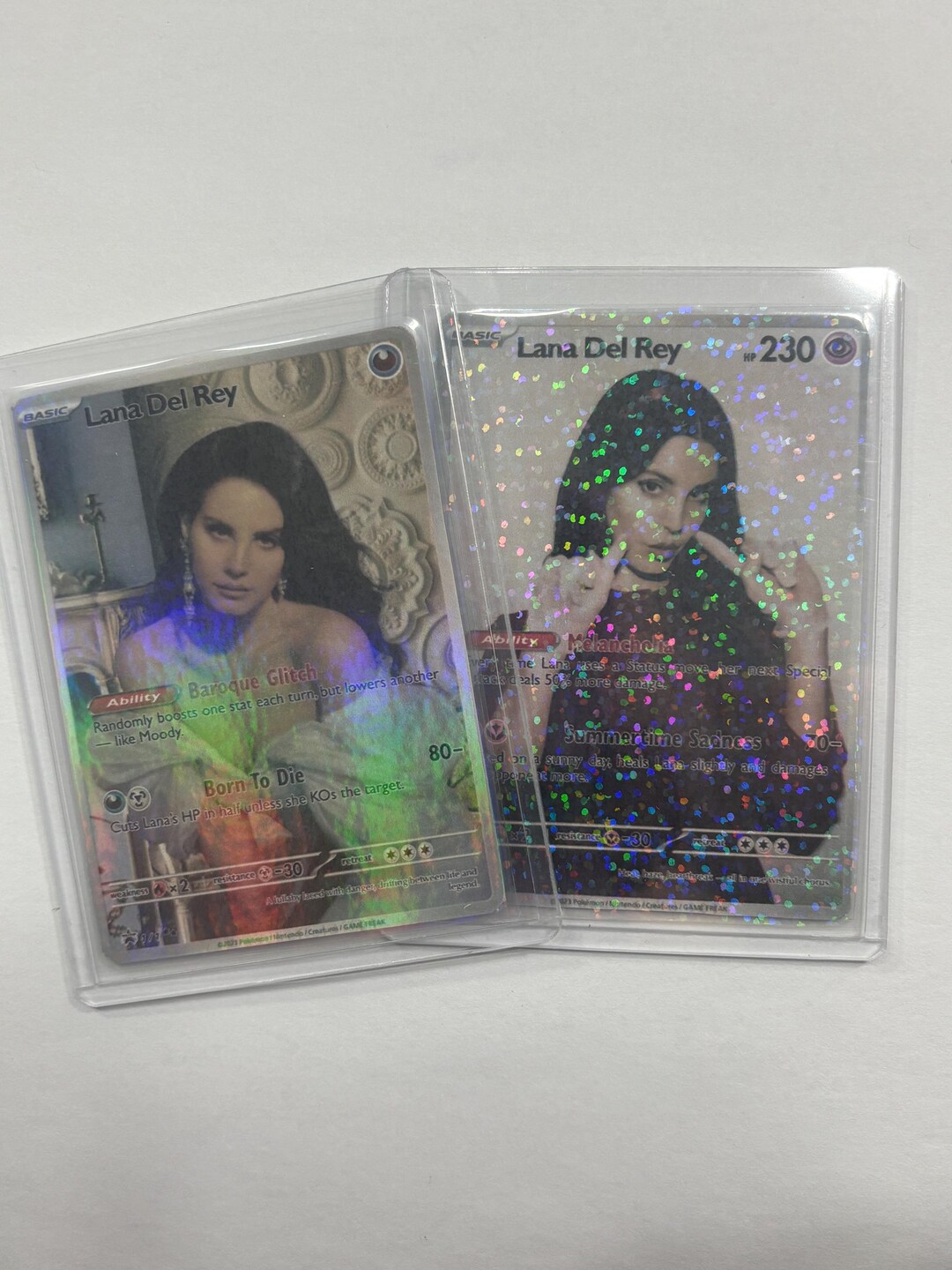 Lana Del Rey Custom Holographic Fan Trading Card *select Your Own ...