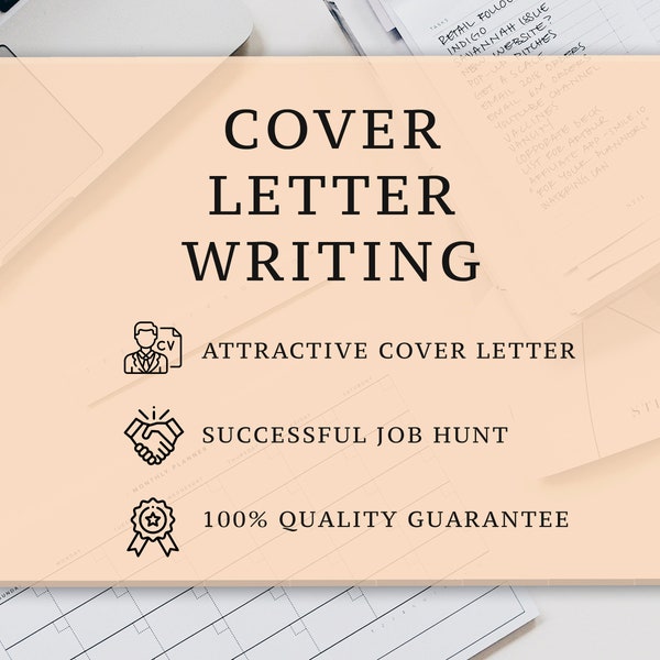 Custom Cover Letter - Etsy