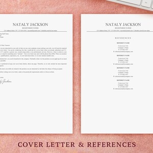 New Grad Resume Template / ATS Google Docs, Word & Apple Pages Formar ...