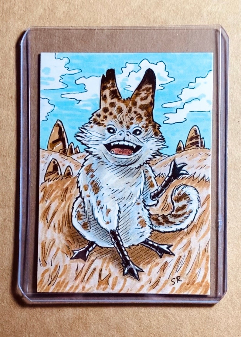 Star Wars Loth Cat Sketch Card, Original Hand-drawn Artwork - Etsy
