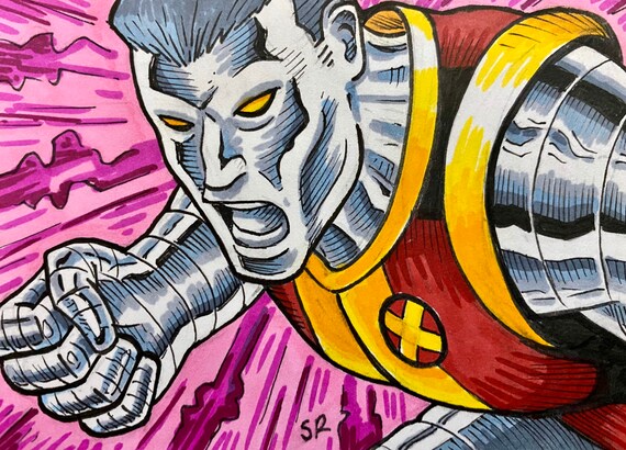 Original Colossus Sketch Card hand Drawn | Etsy