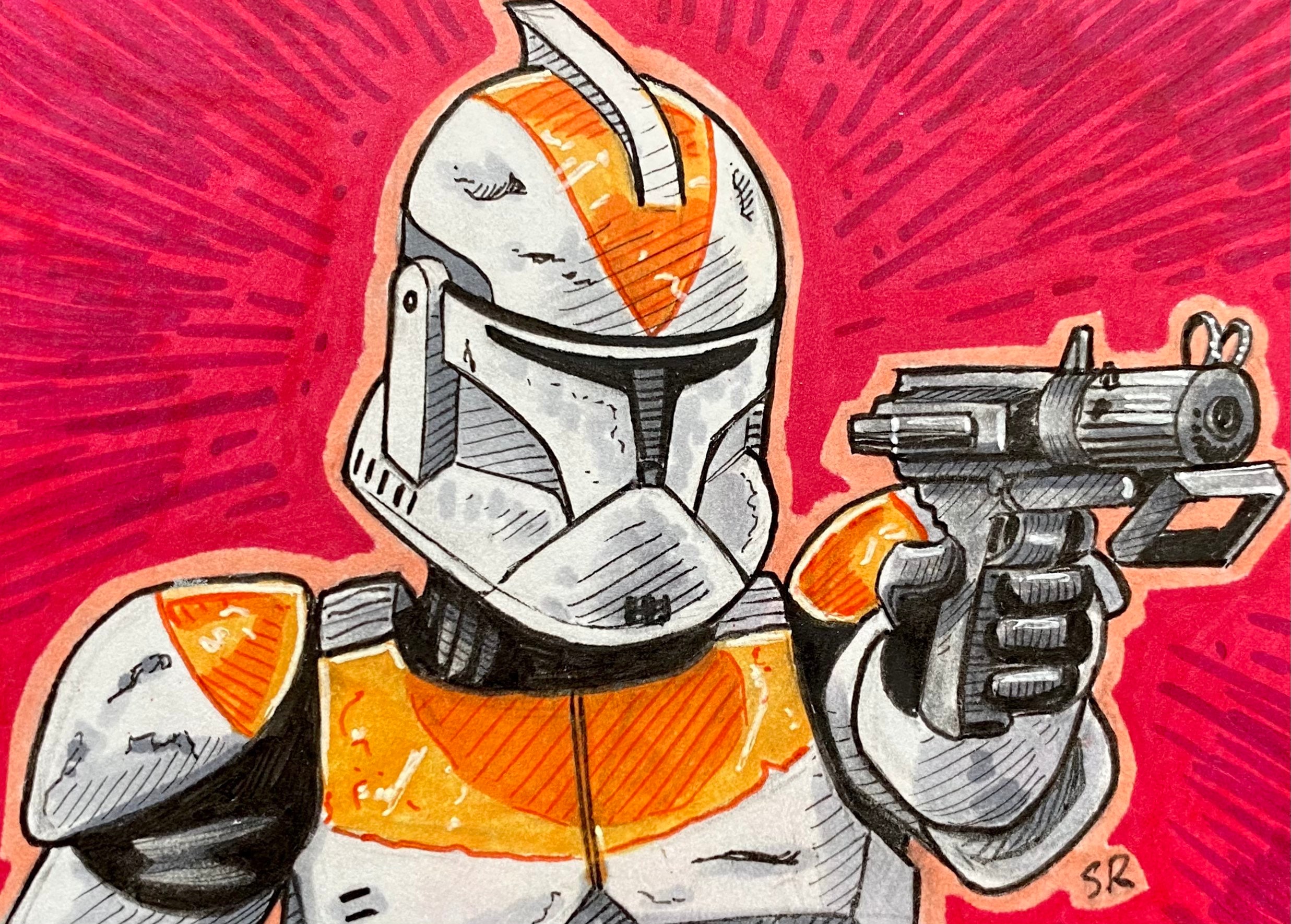 Clone Trooper Drawing