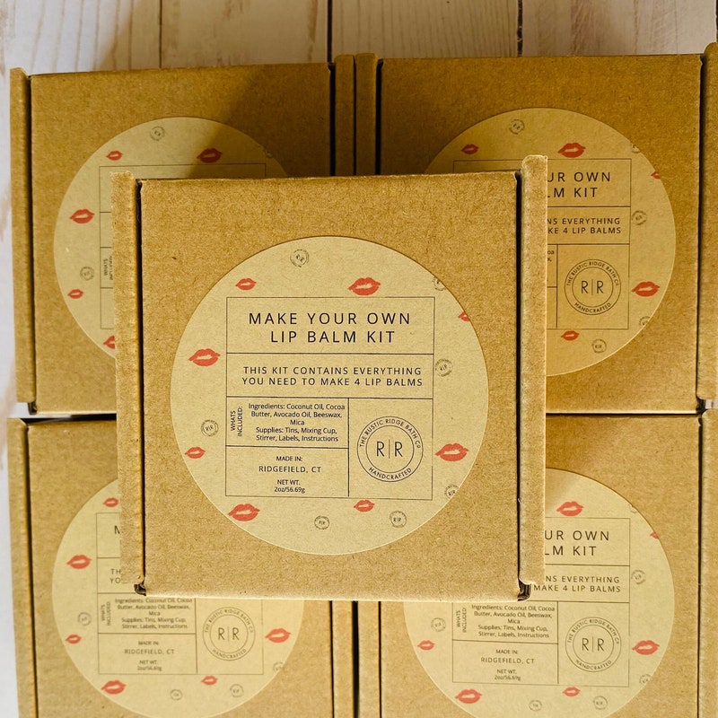 Diy Lip Balm Kit - Etsy