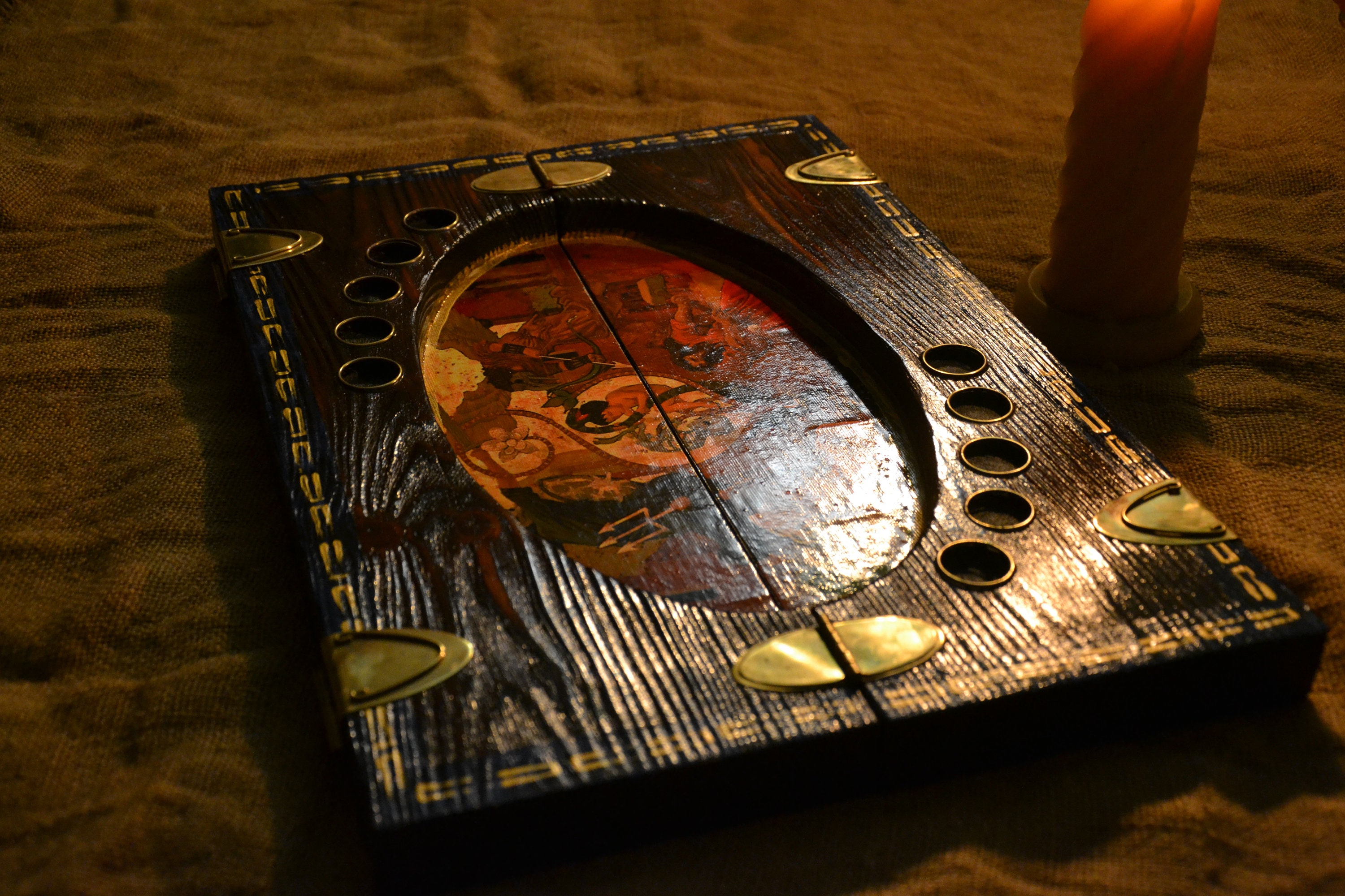 Dice Poker Board From The Witcher Dwarf Pokerboard Etsy