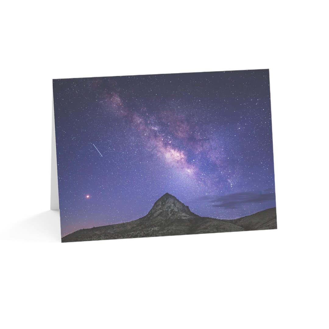 Mitre Magic Milky Way - West Texas Notecards - Set of 1, 10, 30, or 50 ...