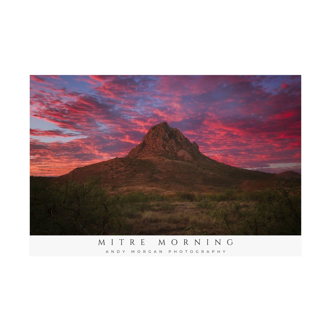 Mitre Morning - Satin Poster - Etsy