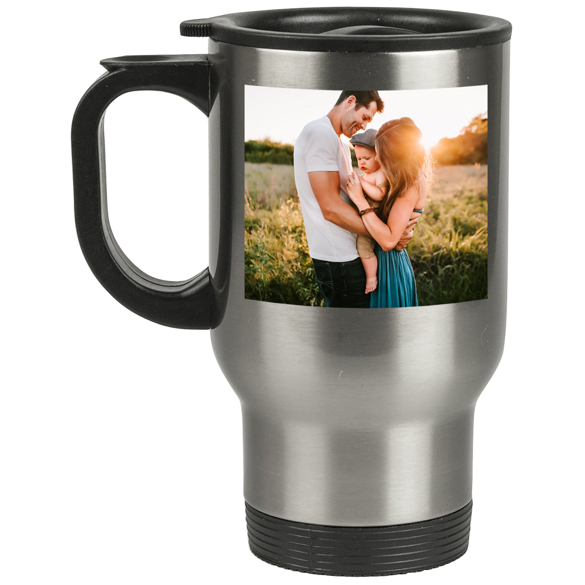Travel Mugs Personalized travel mug custom with your art logo photo or ...
