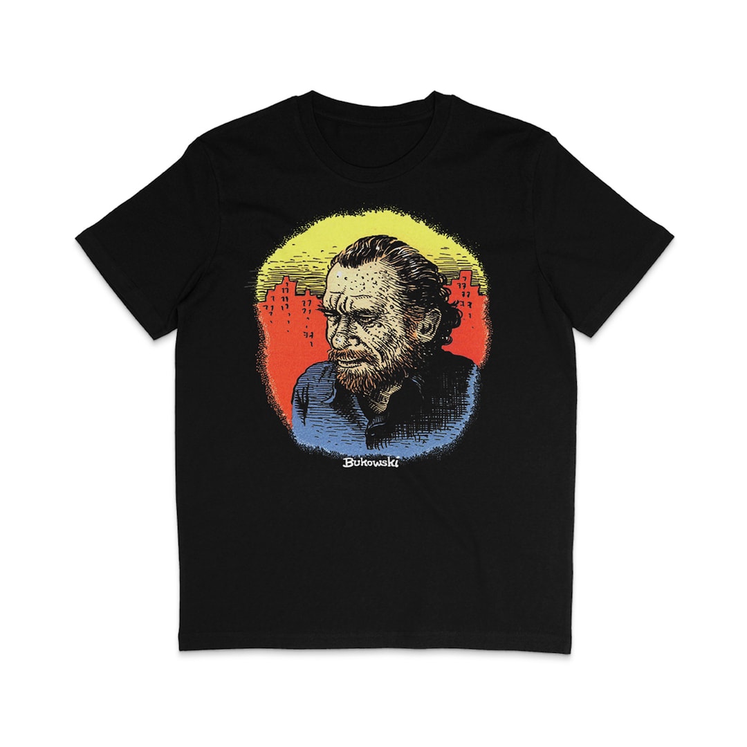 Charles Bukowski - R. Crumb - 1998 - White Text - Etsy
