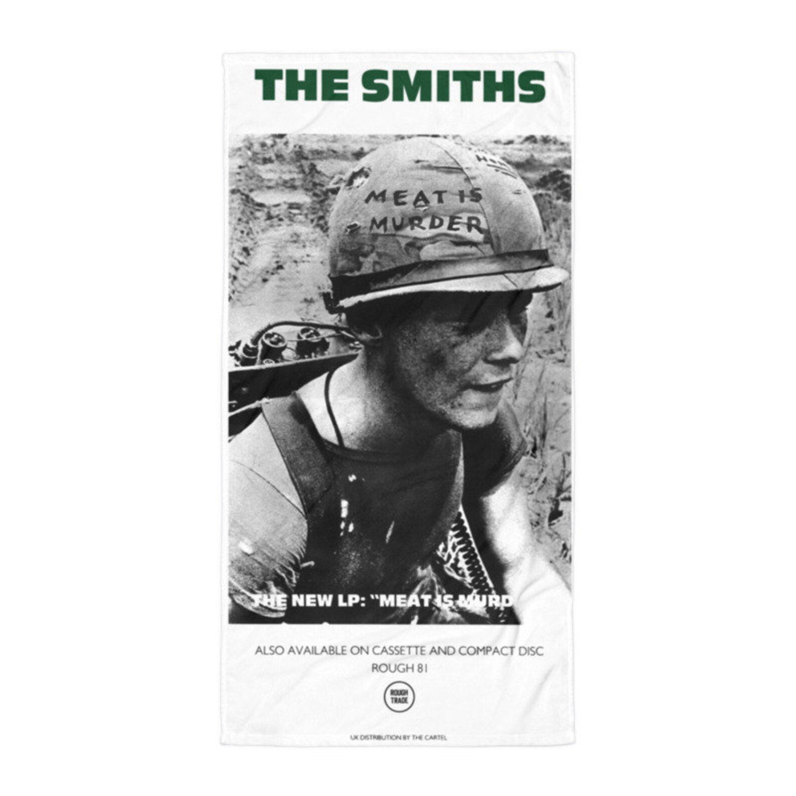 THE SMITHS - Meat is Murder - 1985 - Beach Towel - Etsy