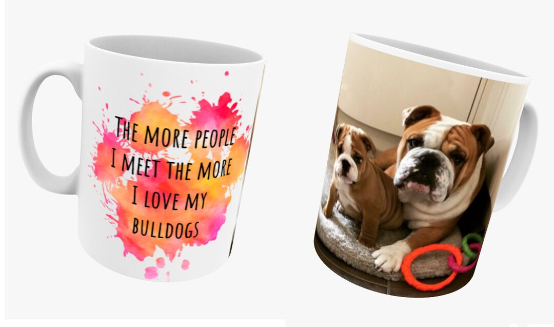 Personalised Photo or Text Mug Christmas Fathers Mothers Pet - Etsy
