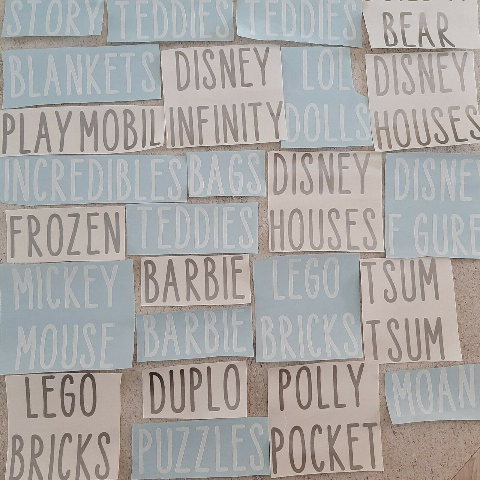 IKEA KALLAX DRONA Box Sticker Personalised Vinyl Labels | Etsy