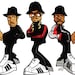 RUN DMC Hip Hop 50 Art Print A3 by Jake Detonator - Etsy