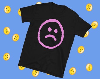 Sad Face Shirt | Etsy