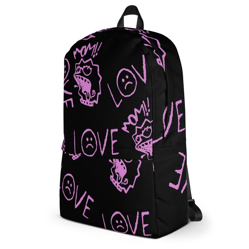 Lil Emo Peep Style Tattoos Backpack rucksack | Etsy