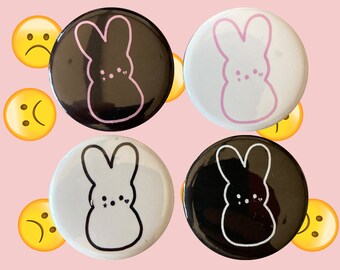 Emo Button Pin | Etsy