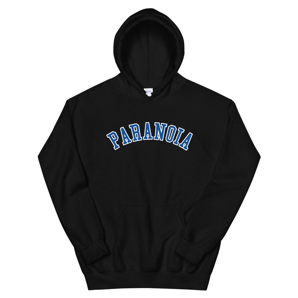PARANOIA Suicide Rap Emo Hip Hop Unisex Hoodie - Etsy France