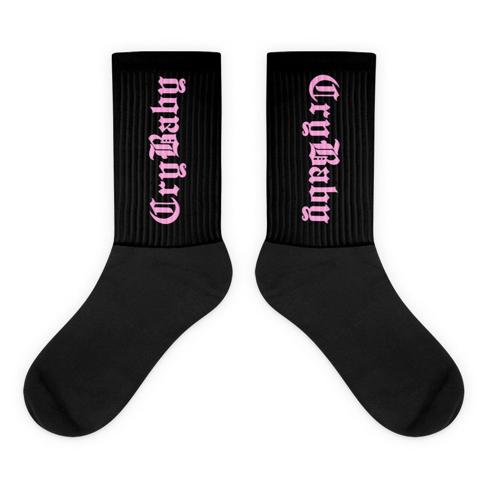Cry Baby Lil Emo Peep Socks - Etsy
