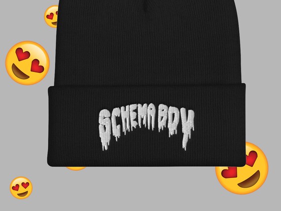 LIL SCHEMA BOY Emo Peep Style Cuffed Beanie | Etsy
