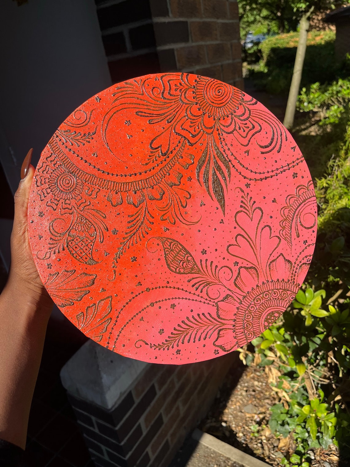 Sunset Hues Henna Art - Etsy