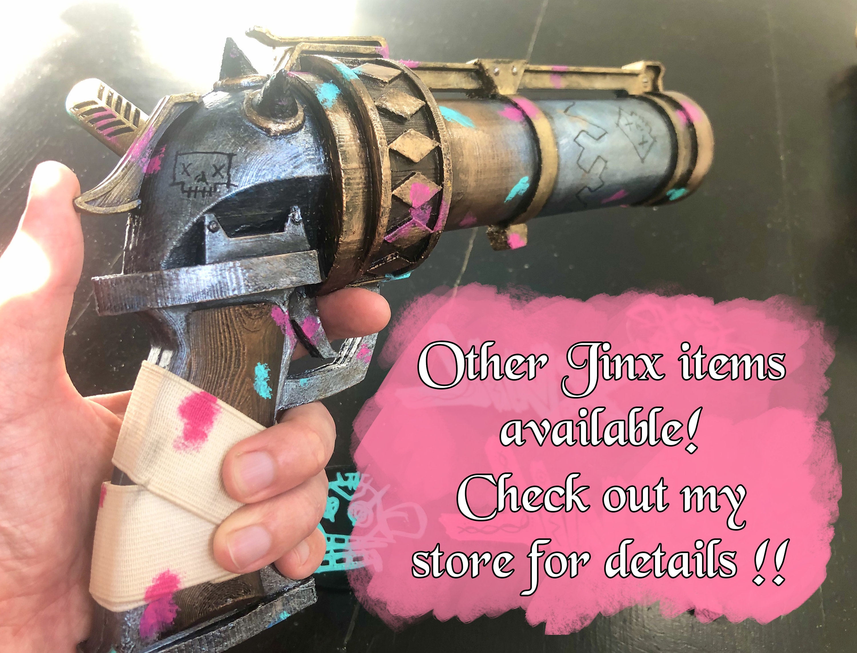 Jinx Inspired Hair Clips Accessories Full 9 Piece Set for - Etsy