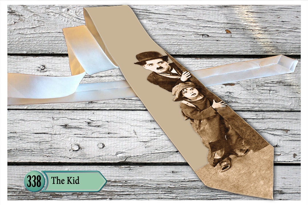 The Kid (1921 Charlie Chaplin Film) Necktie, Mens Necktie . - Etsy