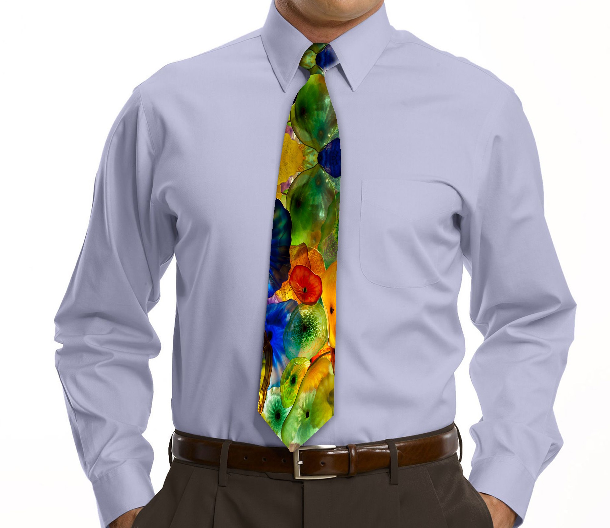 Tie in the Design of Glass Works, a Tribute to the Glass Artist Chihuly ...