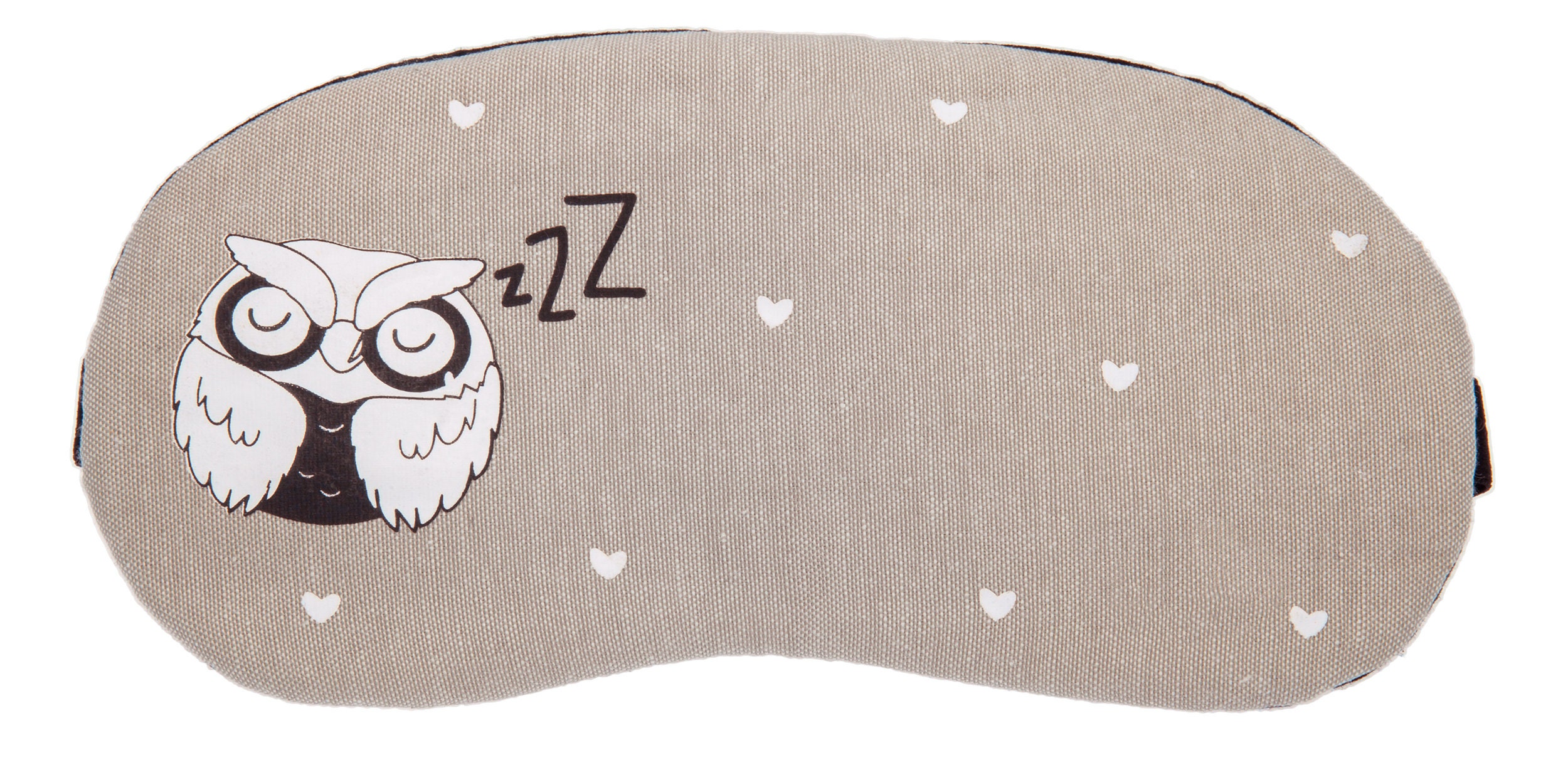 Grey Owl Plush Sleep Eye Masks Animal Mask With Detachable Reusable Ice ...