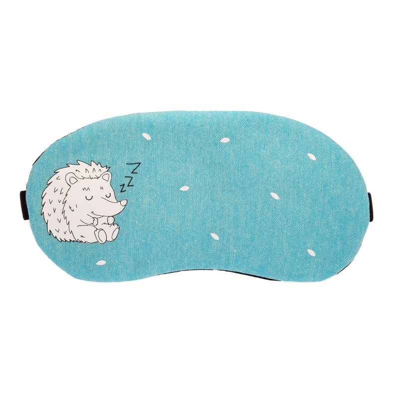 Hedgehog Plush Sleep Eye Masks Animal Mask With Detachable Reusable Ice ...