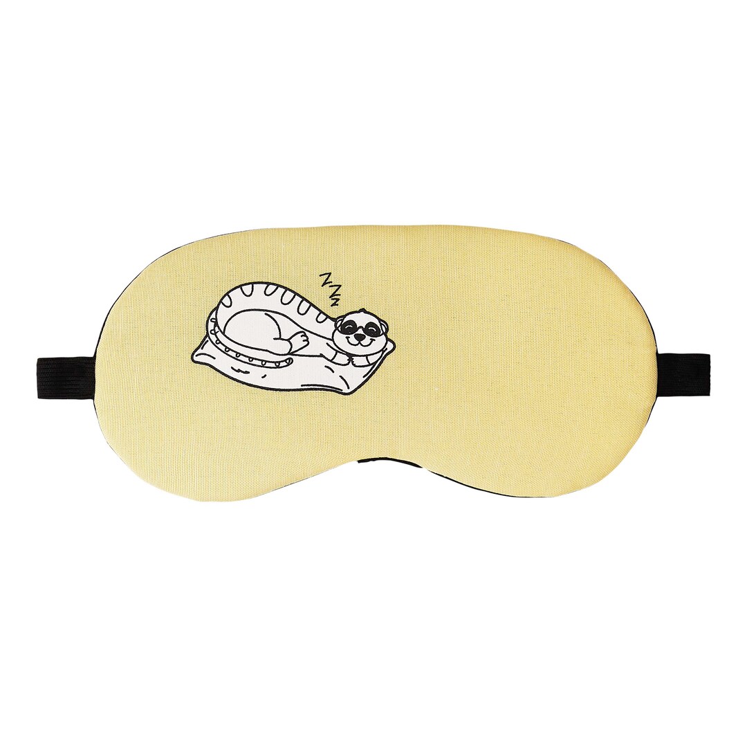 Meerkat Plush Sleep Eye Masks Animal Mask With Detachable Reusable Ice ...